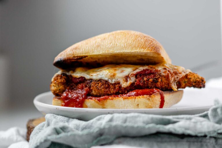Chicken Parm Sandwiches - Forking Flavorful